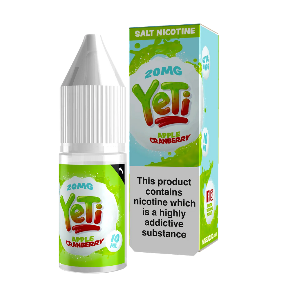 Yeti Salt | Nic Salt E Liquid | Buy Yeti Salt Vape Juice Online